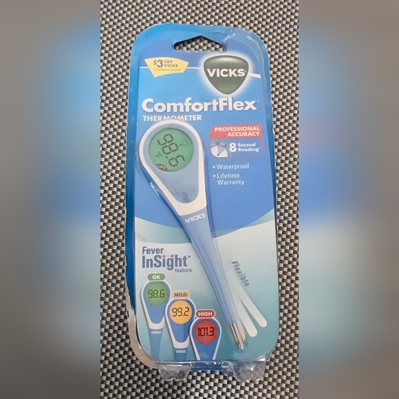 Vicks | Other | Vicks Comfortflex Thermometer Blue | Poshmark